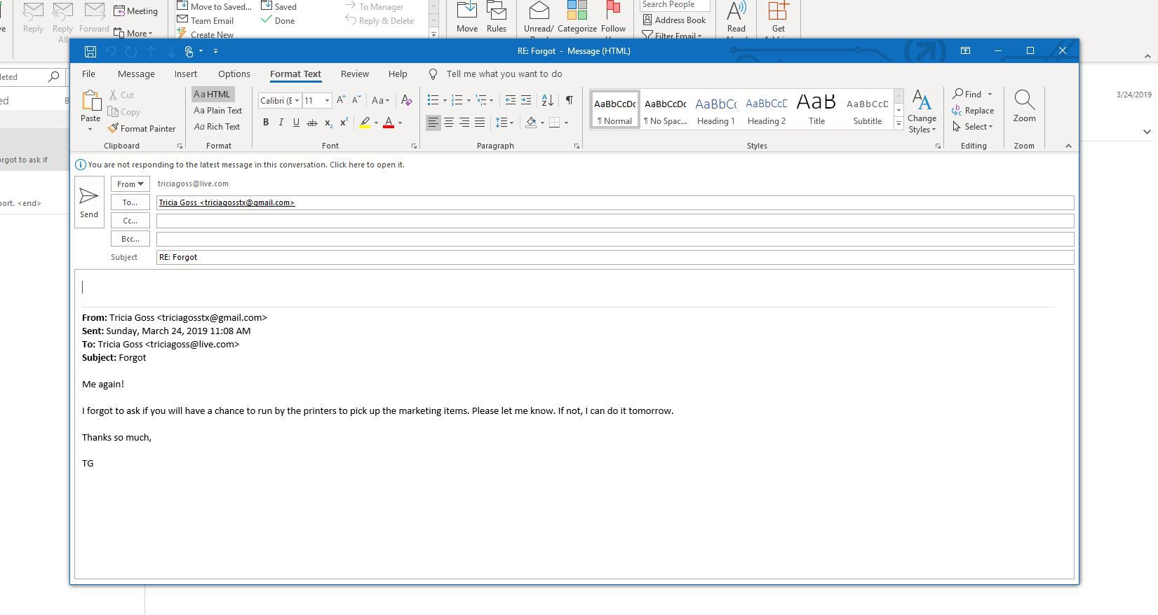 Jak Zm nit Form t E mailu Na HTML Nebo Prost Text V Aplikaci Outlook