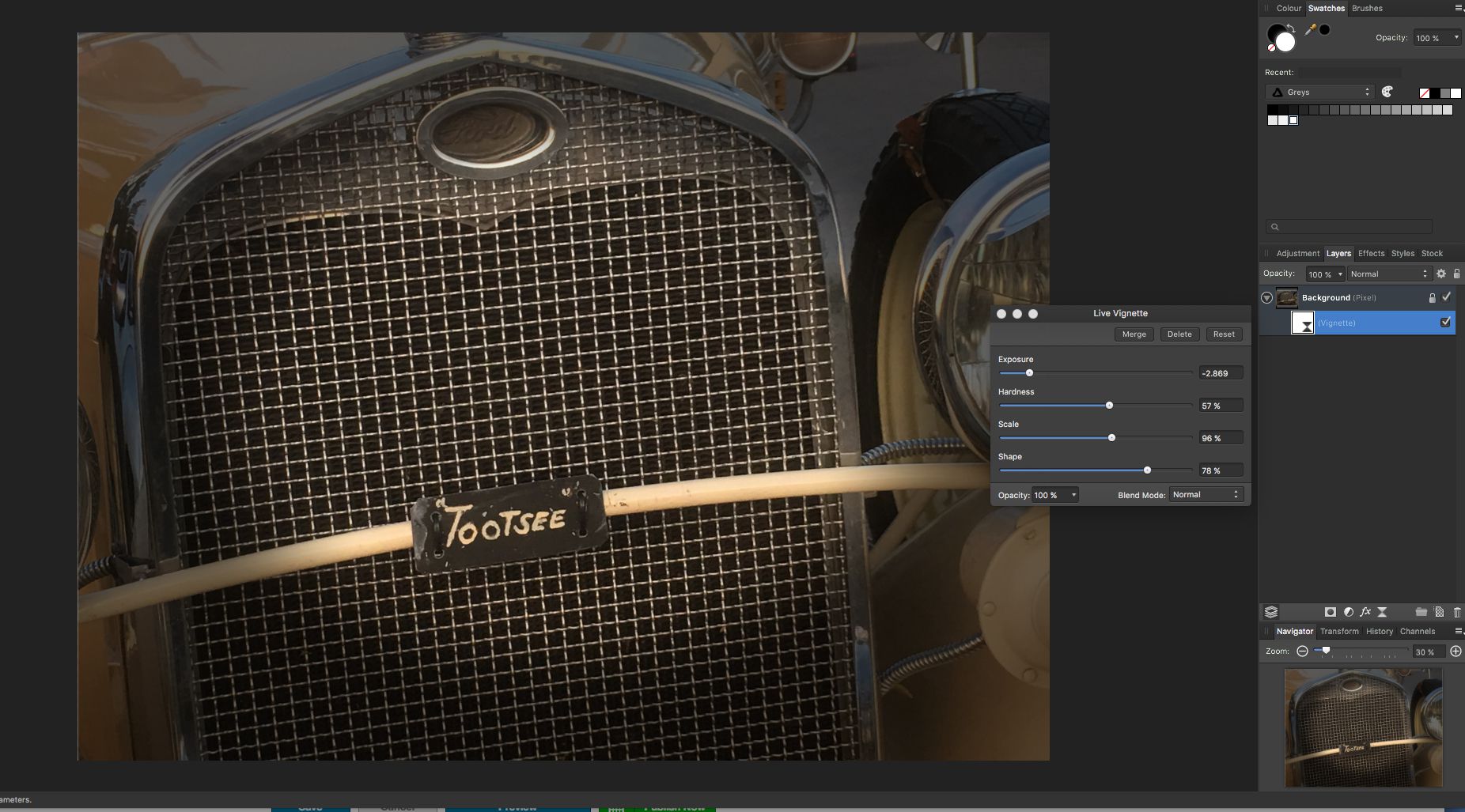 Jak vytvořit efekt Soft Fade Vignette - 2025
