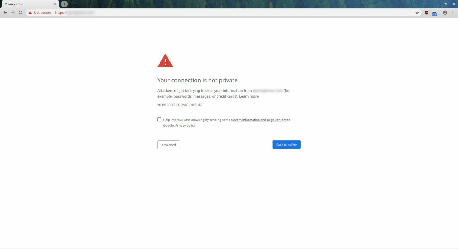 Navigace při chybě certifikátu blokována: Co to znamená a jak ji ...